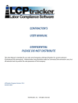 LCP Certified Payroll Report User Manual | Manualzz