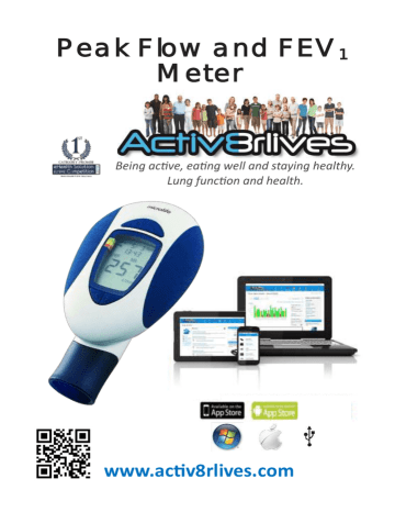 Peak Flow and FEV1 Meter | Manualzz