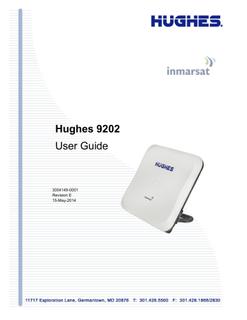 Hughes 9202 User Guide | Manualzz