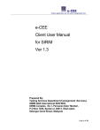 e-CEE SIRIM Client User Manual | Manualzz