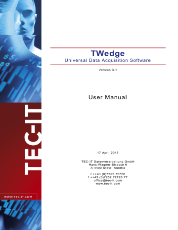 TWedge User Manual | Manualzz