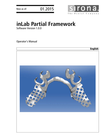 inLab Partial Framework Operator's Manual | Manualzz