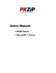 PKZIP zSeries User's Guide | Manualzz