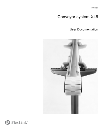 FlexLink X45 User Documentation | Manualzz