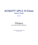 ACQUITY UPLC H-Class System Guide | Manualzz