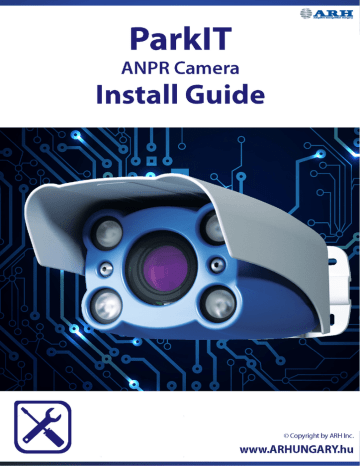 ARH ParkIT ANPR Camera Install Guide | Manualzz
