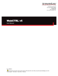 WebCTRL v2.0 User Manual - Starting and Exiting | Manualzz
