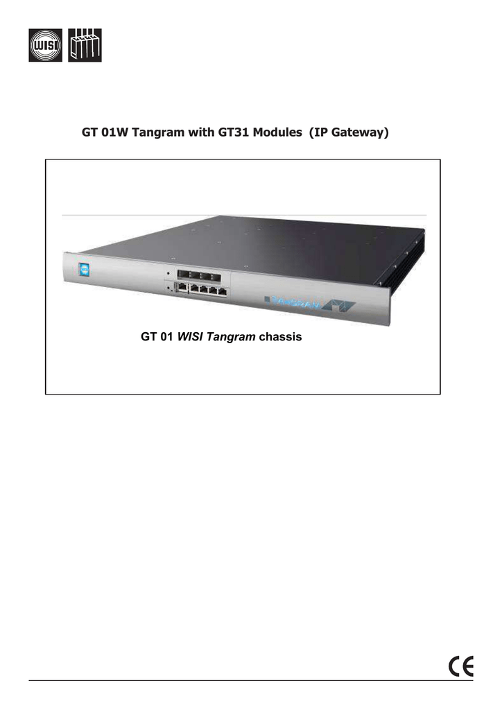 B_GT31 WISI Tangram Headend Configuration_v1.54 | Manualzz