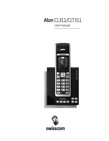 Swisscom Aton CL311-CLT311 Instruction manual | Manualzz