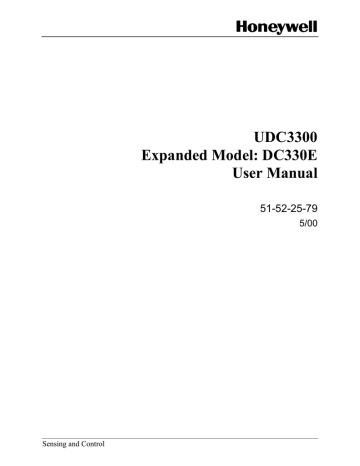 Honeywell UDC3300 PDF | Manualzz