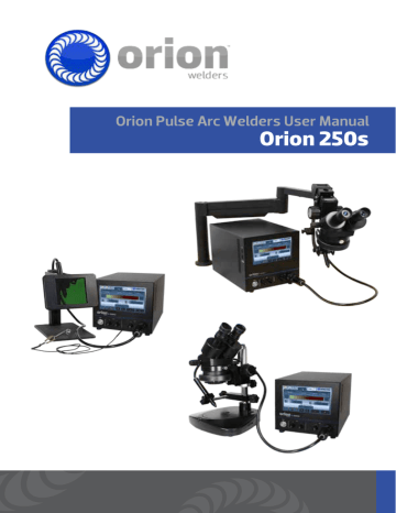 Orion 250s User Manual | Manualzz