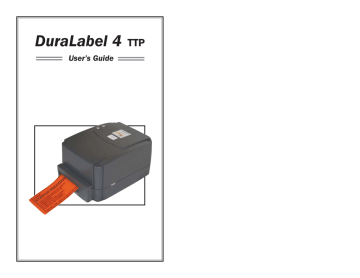 DuraLabel 4 TTP User manual | Manualzz