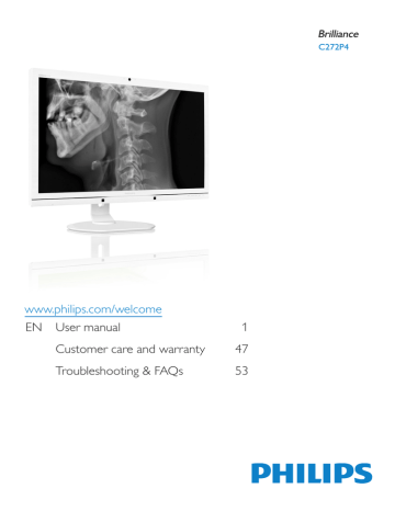 Philips Brilliance C272P4 User Manual | Manualzz