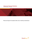 TD Remote Deposit Capture Customer User Guide | Manualzz