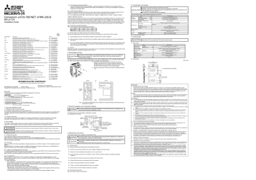 MELSERVO-J4 MR-J4-T20 Installation Guide | Manualzz