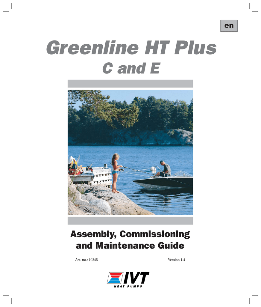IVT Greenline HT Plus E Assembly, Commissioning And Maintenance Manual ...