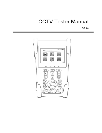 CCTV Tester Pro User Manual | Manualzz