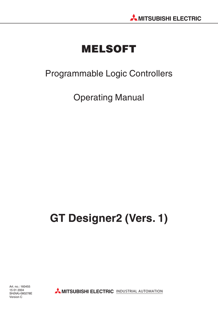 GT Designer2 Version1 Operating Manual | Manualzz