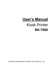 SNBC BTP-R180II Ethernet Printer Installation Guide | Manualzz