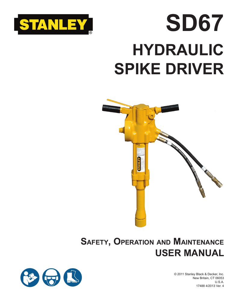 Stanley Black & Decker SD67 User manual | Manualzz