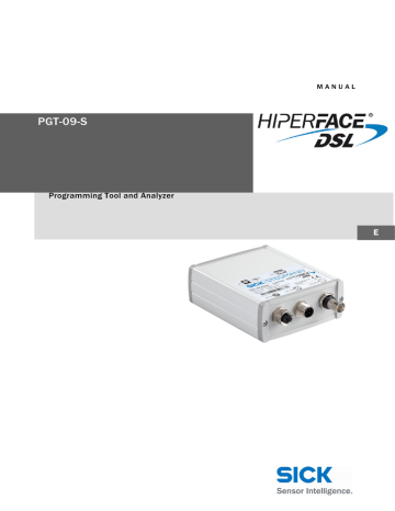 SICK PGT-09-S Manual | Manualzz