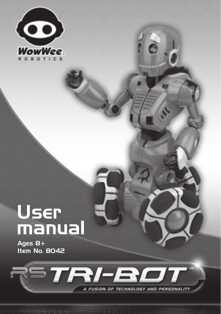 WowWee Tri-bot User manual | Manualzz