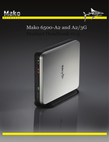 Mako Networks Mako 6500-A2 Product Handbook | Manualzz