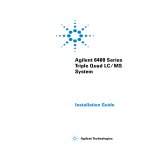 Agilent Technologies 6460, 6490, 6495B Installation Manual | Manualzz
