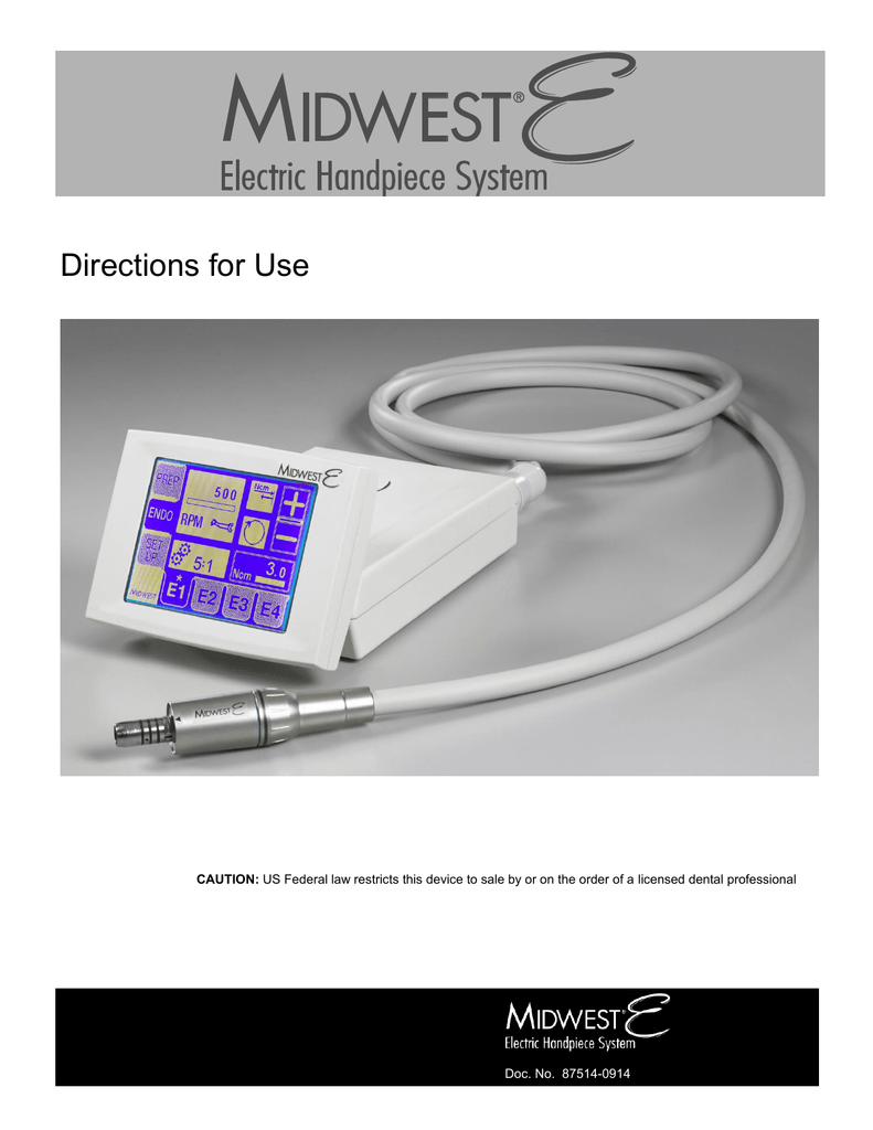DENTSPLY Directions For Use | Manualzz
