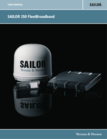 SAILOR 150 FleetBroadband User Manual | Manualzz