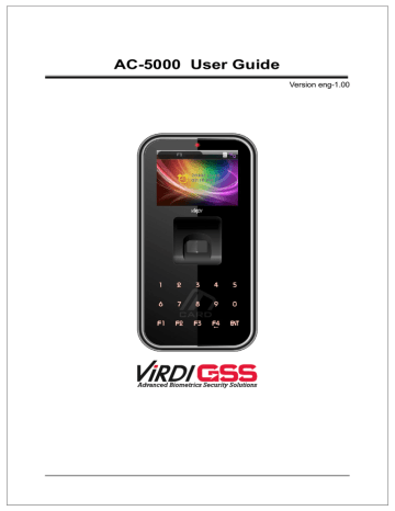VIRDI GSS AC 5000 User Guide - Download | Manualzz