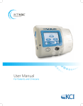 VAC Therapy System ActiV.A.C. User Manual | Manualzz