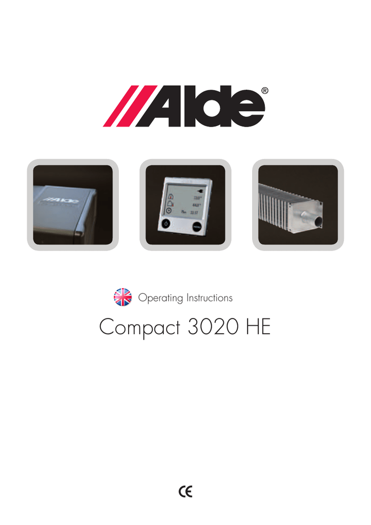 Alde Compact 3020 HE Operating Instructions Manual | Manualzz