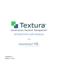 Textura Payment Application Process User Manual | Manualzz