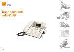 Alcatel-Lucent IP Touch 4028, phone 4029 User manual | Manualzz
