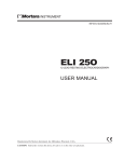 Mortara ELI 150c/ELI 250c User Manual | Manualzz