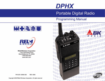 Digital Radio DPHx Programming Manual | Manualzz