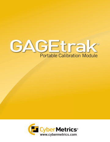 GAGEtrak PCM User Guide | Manualzz