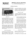 Tigertronics SignaLink USB User Manual | Manualzz