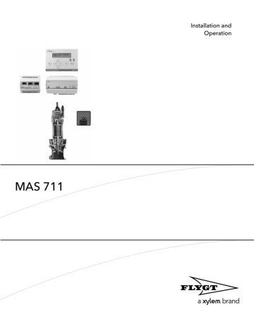 Flygt MAS 711 Installation and Operation Manual | Manualzz