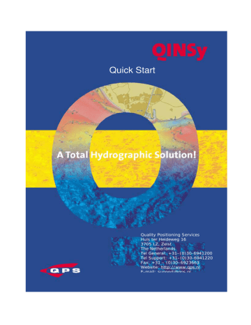 QINSy Survey Quick Start | Manualzz