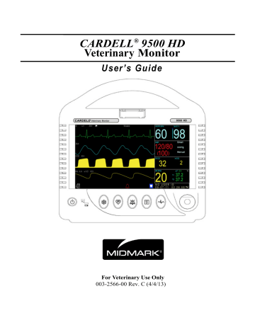 Midmark Multi-parameter Monitors User guide | Manualzz