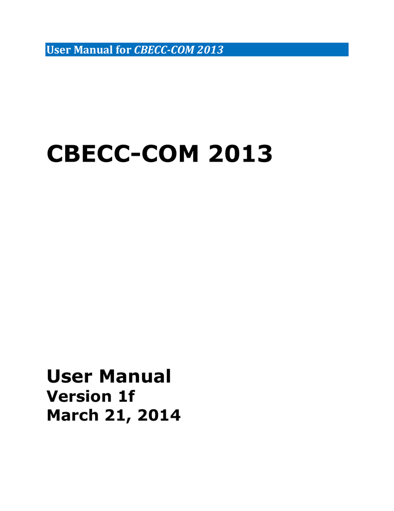 User Manual Manualzz