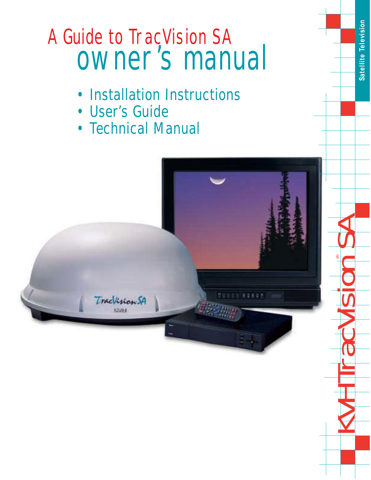 KVH Industries TRACVISION SA Owner's Manual | Manualzz