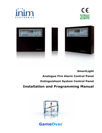 SmartLight fire alarm control panel Installation and Programming Manual | Manualzz