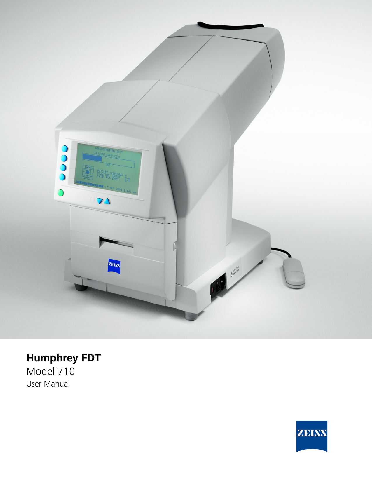 Humphrey FDT Model 710 User Manual | Manualzz