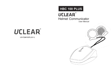 Uclear HBC 100 PLUS User manual | Manualzz