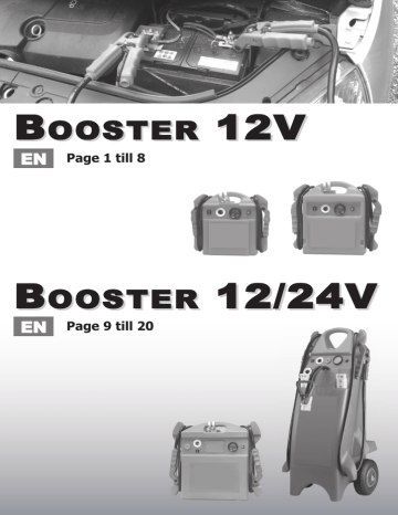 Booster 12V, Booster 12/24V Instruction Manual | Manualzz