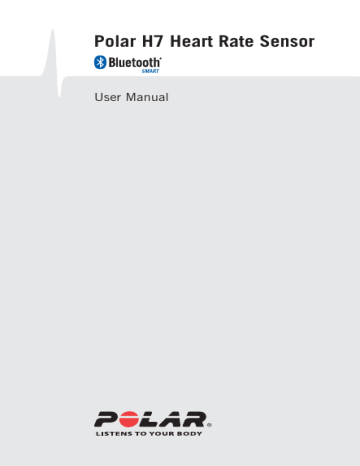 Polar H7 Heart Rate Sensor User Manual | Manualzz