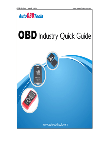OBD device Quick Guide - AutoOBDTools | Manualzz